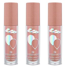 Essence Kinder Lippenstift "Disney Pixar Up glitter switch liquid lipstick", beige, Lippen-Kosmetika, mit intensiver Farbabgabe