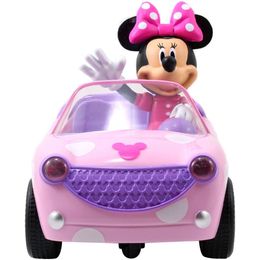 Jada Kinder RC-Auto "Disney, Minnie Roadster, 2,4GHz", rosa, Kunststoff, Fernlenkfahrzeuge