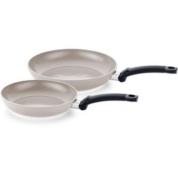 Fissler Pfannen-Set "Ceratal Classic Set 2tlg Pfanne 24cm+28cm", grau, Pfannen, ceratal Beschichtung;cookstar Allherdboden; Made in Germany
