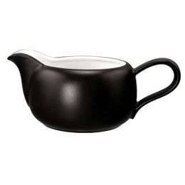 Seltmann Weiden Sauciere "Liberty - Velvet Black", &Oslash; 20,4cm, schwarz, Sch&uuml;sseln, So&szlig;enk&auml;nnchen, 0,60 l