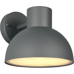 Trio LEUCHTEN Außen-Wandleuchte "ELBE, Fassadenbeleuchtung Downlight, exkl 1x E27 max 10W, Outdoor IP44", 1, Ø 20cm H: 18,5cm, 1 Stk.anthrazit,
