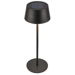 LED Au&szlig;en-Tischleuchte "AWIA 7572015"matt, schwarz, Briloner Leuchten, Leuchten