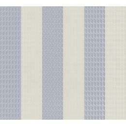 Vliestapete "Stripes", B/L: 0,53mm x 10,05mm, Rollen:, wei&szlig;, ARCHITECTS PAPER, Wohnzimmer, Tapeten, Streifentapete Tapete Designer Karl Lagerfeld