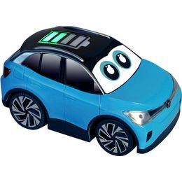 bbJunior Kinder RC-Auto "My first Electric Car VW, 2,4 GHZ", blau, Kunststoff, B:11,5cm H:10cm T:20cm, Fernlenkfahrzeuge, mit Licht und Sound