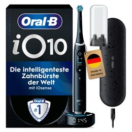 Oral-B Damen Elektrische Zahnbürste "iO Series 10 Luxe Edition", schwarz, Elektrozahnbürsten, Magnet-Technologie