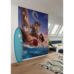 Komar Kindertapete "Disney Moana 2 Feel The Ocean", B/L: 200mm, Rollen:, blau, Tapeten