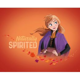 Komar Bild "Frozen 2 Anna Autumn Spirit", B/H/T: 50cm x 40cm, Disney, 1 Stk., bunt, Wohnzimmer, Bilder, Wandbild zur Dekoration im Kinderzimmer -