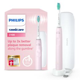 Elektrische Zahnbürste "Series 3100 HX3673", rosa, PHILIPS SONICARE, B:13,9cm H:22cm T:6,3cm, Elektrozahnbürsten, mit Schalltechnologie,