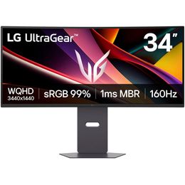 LG Curved-Gaming-Monitor "34G600A", B:80,9cm H:35,89cm T:9,15cmschwarz, Monitore