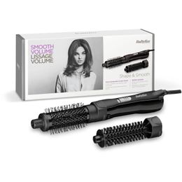BaByliss Warmluftbürste "AS82E Shape & Smooth", schwarz, B:40cm H:15cm T:10cm, Multihaarstyler, mit 2 Aufsätzen