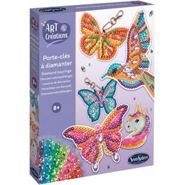 Sentosph&egrave;re SENTOSPHERE Jungen Kreativset "Bastelset Strassstein-Schl&uuml;sselanh&auml;nger", bunt, Kreativsets