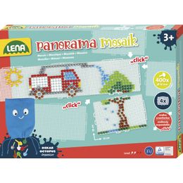 LENA Kinder Kreativset "Mosaik Set Panorama XL color", bunt, Kunststoff, Kreativsets, Made in Europe