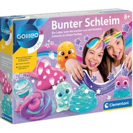 Clementoni Kinder Experimentierkasten "Galileo, Bunter Schleim", bunt, Experimentierkästen, Made in Europe