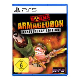 ASTRAGON Spielesoftware "Worms Armageddon Anniversary Edition", PlayStation 5, transparent, Spielesoftware