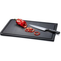 CONTINENTA Tranchierbrett, B/H/L: 29,8cm x 0,9cm x 44cm, schwarz, Schneidebretter, BAND, Duracore schwarz