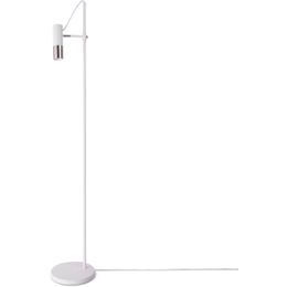 Paco Home Stehlampe "FUOCA", &Oslash; 25cm H: 154cm, wei&szlig;, Wohnzimmer, Leuchten, Wohnzimmer H&ouml;henverstellbar GU10 Leselampe Schwenkbar Vintage