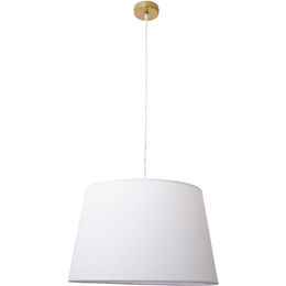 Näve NÄVE Pendelleuchte "Bologna", 1, Ø 45cm H: 128cm, 1 Stk., beige, Esszimmer, Leuchten, schlicht
