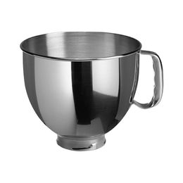 KitchenAid Küchenmaschinenschüssel "5K5THSBP", silber, Schüsseln, passend für KitchenAid-Modelle mit 4,8 Liter Schüssel