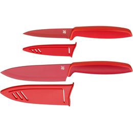 WMF Messer-Set "Touch", rot, Kochmesser-Sets, mit passenden Schutzh&uuml;llen