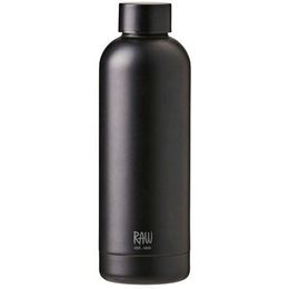 AIDA RAW Thermoflasche "RAW To Go", 500ml, schwarz, Trinkflaschen, Stahl, 500 ml