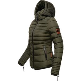 Marikoo Damen Winterjacke "Amber", gr&uuml;n, Gr. XL, Obermaterial: 100% Polyester; Futter: 100% Polyester; Wattierung: 100% Polyester; &Auml;rmelfutter: 100%