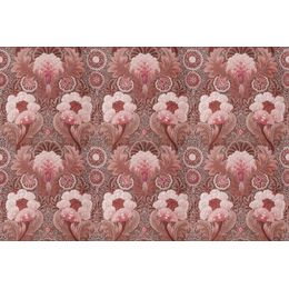 Livingwalls LIVING WALLS Fototapete "Walls by Patel Chateau", B/L: 4mm x 2,7mm, rosa, Wohnzimmer, Tapeten, Blumen Fototapete chateau 2 4,00 m x 2,70 m 200 g
