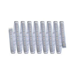 Paulmann LED-Streifen "MaxLED 1000 Basisset 3m 35W 230/24V 60VA Silber Kunststoff", Flammen 1 Stk., silber, Küche, Lichterketten, IP44 Cover 2700K