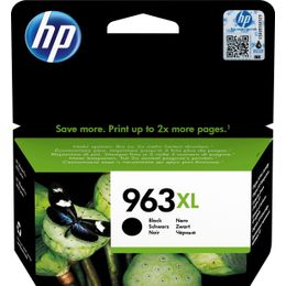 HP Tintenpatrone "HP 963XL Original Schwarz", schwarz, Tintenpatronen, original Druckerpatrone 963 schwarz XL