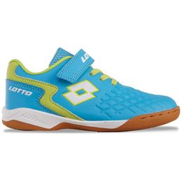 Lotto Mädchen Hallenschuh, Gr. 25aqua, linden, Synthetik, mehrfarbig, Schuhe, - auch für den Hallensport
