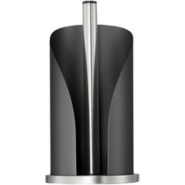 Wesco K&uuml;chenrollenhalter "Papierrollenhalter, H&ouml;he ca. 30 cm", B:15,5 H:30cm L:15,5 T:15,5 &Oslash;:15,5cm, schwarz, K&uuml;chenrollenhalter, f&uuml;r handels&uuml;bliche