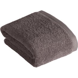 Saunatuch Vossen, B:100cm L:150cm, grau, Walkfrottee, Obermaterial: 100% Baumwolle, Handt&uuml;cher, "High Line"