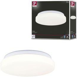 Paulmann LED Wandleuchte "LED Wandleuchte Luiana IP44 wei&szlig;", 1, &Oslash; 28cm H: 6,5cm, 1 Stk., wei&szlig;, Leuchten, mehrere Helligkeitsstufen, Farbwechsler,