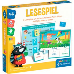 Clementoni Jungen Spiel "Education, Lese-Spiel", bunt, Spiele, Made in Europe