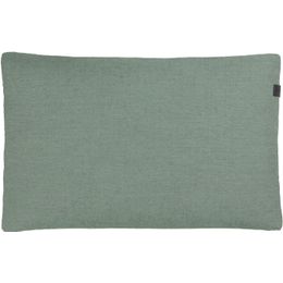 Schöner Wohnen Kollektion Kissenhülle, B:38cm L:58cm, grün, SCHÖNER WOHNEN-KOLLEKTION, Baumwolle, Bezug: 54% Polyester, 46% Baumwolle, Kissenbezüge, "Solo", 38x58 cm