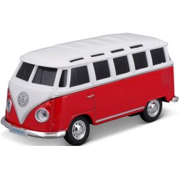 Maisto TECH Kinder RC-Bus "VW T1 Samba", rot, B:4cm H:4cm T:11cm, Fernlenkfahrzeuge, BLUETOOTH 5.0, mit Licht