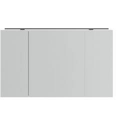 Spiegelschrank Nobilia, B:120cm H:72cm T:21cm, wei&szlig;, Badezimmer, Schr&auml;nke, "Prina", in Breiten 60, 80, 100 und 120 cm, innenliegende Steckdose