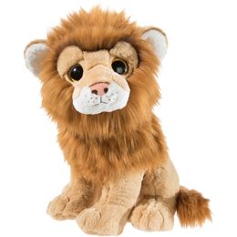 Heunec Kinder Kuscheltier "Misanimo, Löwe, 45 cm", braun, Polyester, H:45cm, Plüschfiguren, sitzend
