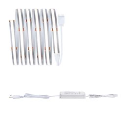 Paulmann LED-Streifen "MaxLED 500 Basis Set 1,5m Daylight 10W 230/24V silber Kunststoff", Flammen 1 Stk., silber, K&uuml;che, Lichterketten, Full-Line COB