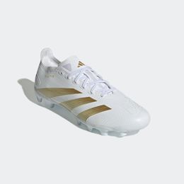 Damen Fu&szlig;ballschuh "PREDATOR LEAGUE MG", adidas Performance, Gr. 46, wei&szlig;, Synthetik, Textil, Schuhe