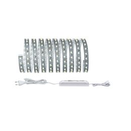 Paulmann LED-Streifen "MaxLED 500 Basisset 3m 18W 230/24V 36VA Silber unbeschichtet", Flammen 1 Stk., silber, Küche, Lichterketten