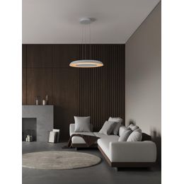 NOVA LUCE Pendelleuchte "EPOS", 1, &Oslash; 60cm H: 145cm, 1 Stk., wei&szlig;, Esszimmer, Leuchten