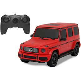 Jamara Kinder RC-Auto "Deluxe Cars, Mercedes-AMG G63, 1:24, rot, 2,4GHz", rot, B:9,4cm H:8,3cm T:20,5cm, Fernlenkfahrzeuge