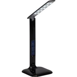 Brilliant LED Schreibtischlampe "Glenn", 1, H: 55cm, 1 Stk., schwarz, Leuchten, 55 cm Höhe, Touchdimmer, USB-Anschluss, Kunststoff/Metall