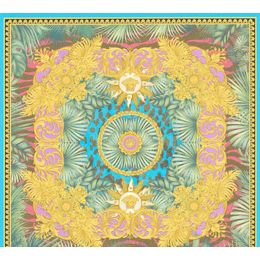 Versace Vliestapete "Wallpaper Versace 5 Design", B/L: 0,7mm x 10,05mm, Rollen:, bunt, Wohnzimmer, Tapeten, Dschungel auffallende Fliesen-Tapete