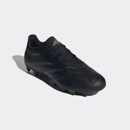Damen Fu&szlig;ballschuh "PREDATOR CLUB FXG", adidas Performance, Gr. 44, schwarz, Synthetik, Textil, Schuhe, f&uuml;r Rasenpl&auml;tze