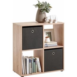 Mehrzweckregal FMD, braun, Holzwerkstoff, Regale, "Mega 400"
