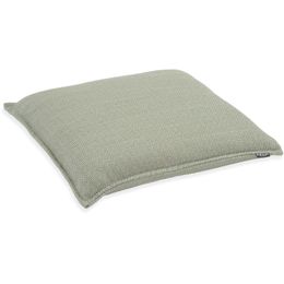HOCK Sitzauflage H.O.C.K., B:45cm H:6cm, gr&uuml;n, Obermaterial: 100% Polypropylen, Polsterauflagen, "Linova", Outdoor Sitzkissen, 40x40x6cm, Stuhlkissen,