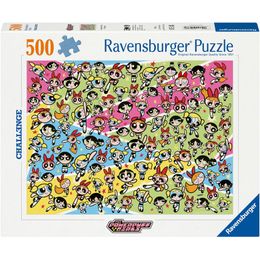 Ravensburger Kinder Puzzle "Challenge, Power Puff Girls", bunt, B:49cm H:36cm, Puzzles, Made in Germany