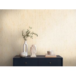 Livingwalls LIVING WALLS Vliestapete "Smart Surfaces Holz-Optik Tapete Mustertapete Struktur-Optik Natur", B/L: 0,53mm x 10,05mm, Rollen:, beige, Wohnzimmer,