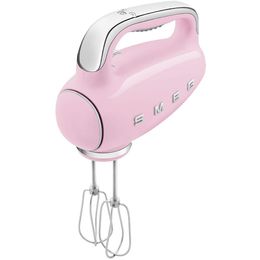 Smeg Handmixer "HMF01PKEU Cadillac Pink", B:21,9cm H:37,8cm T:22,1cm, rosa, Mixer